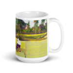 Vietnamese Paddy Fields Coffee Mug - Art by Tina Lewis